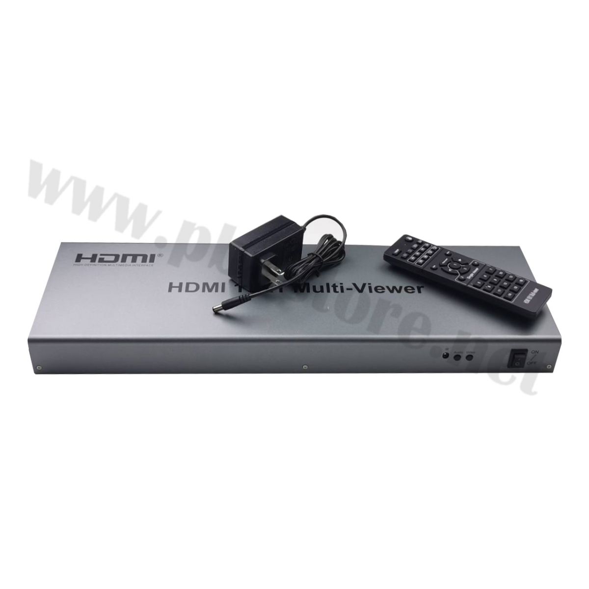 HDMI SWITCH 16ออก1 MULTI-VIEWER แสดงภาพ 16 ช่องใน 1จอ SYNCHRONIZER อุปกรณ์สลับสัญญาณภาพ ออกจอได้ ...
